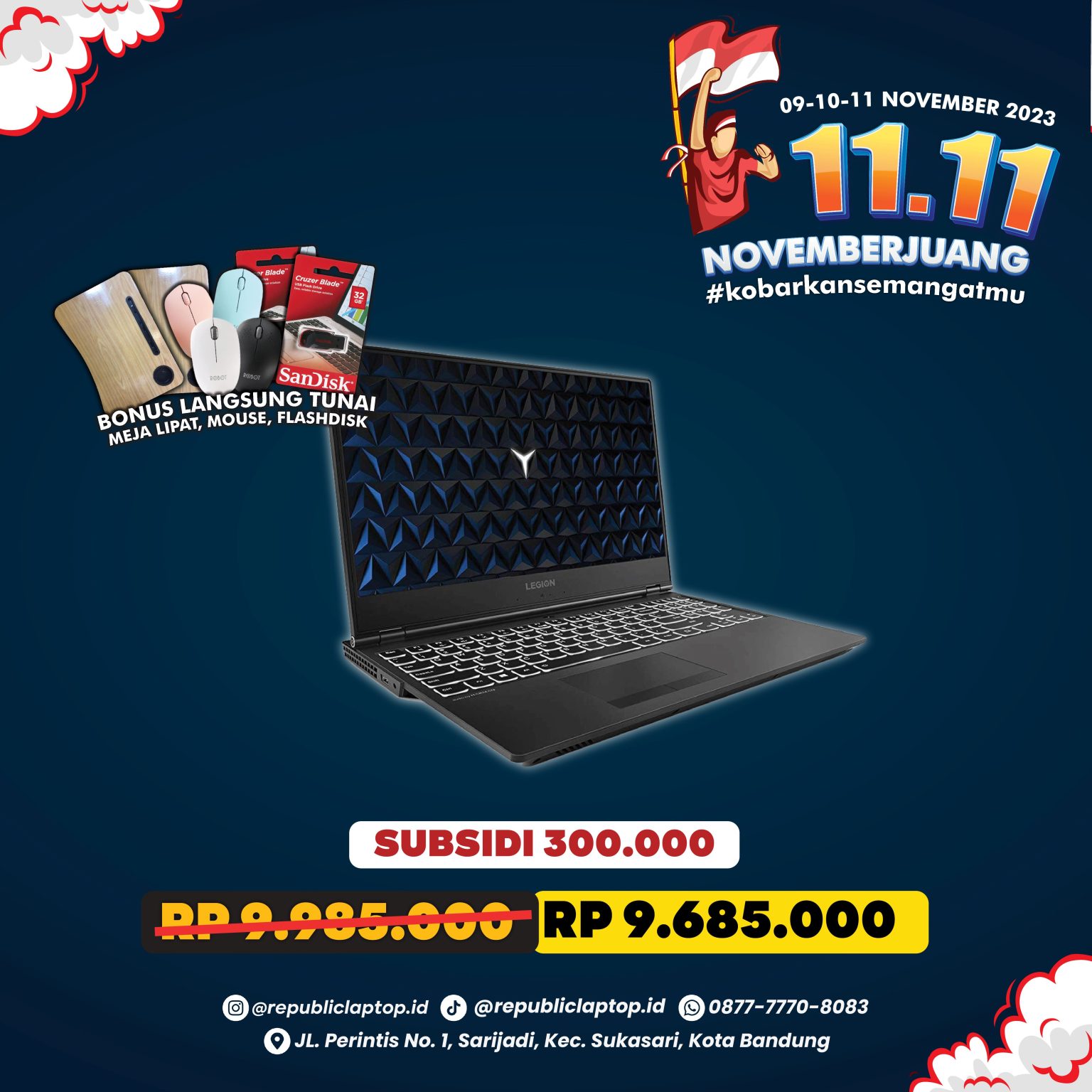 Toko Laptop Bandung Terbaik - Republic Laptop