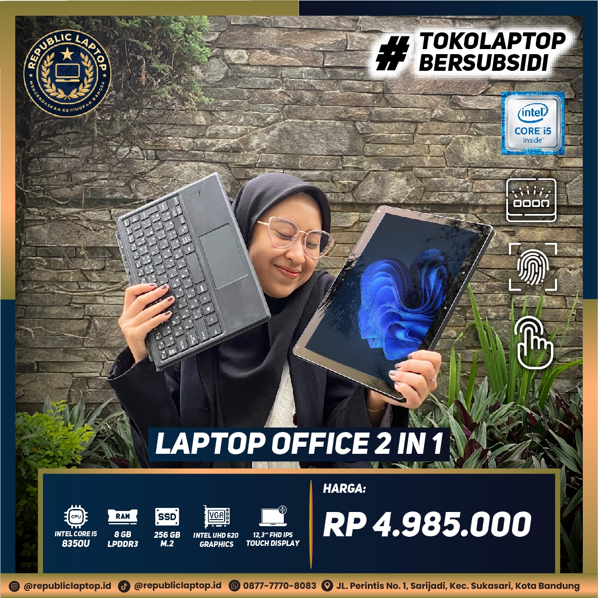 Toko Laptop Bandung Terbaik - Republic Laptop